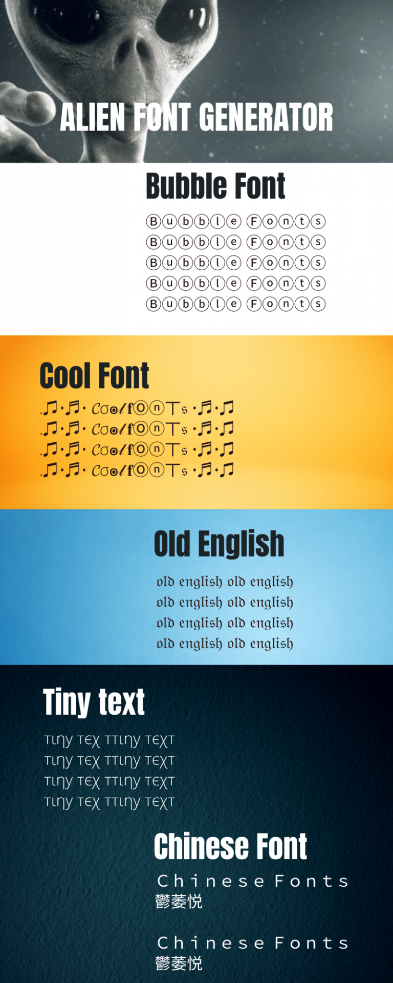 Alien Font Generator (Copy & Paste) – Font Online