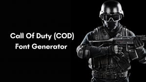 COD Font Generator (Copy & Paste) – Font Online